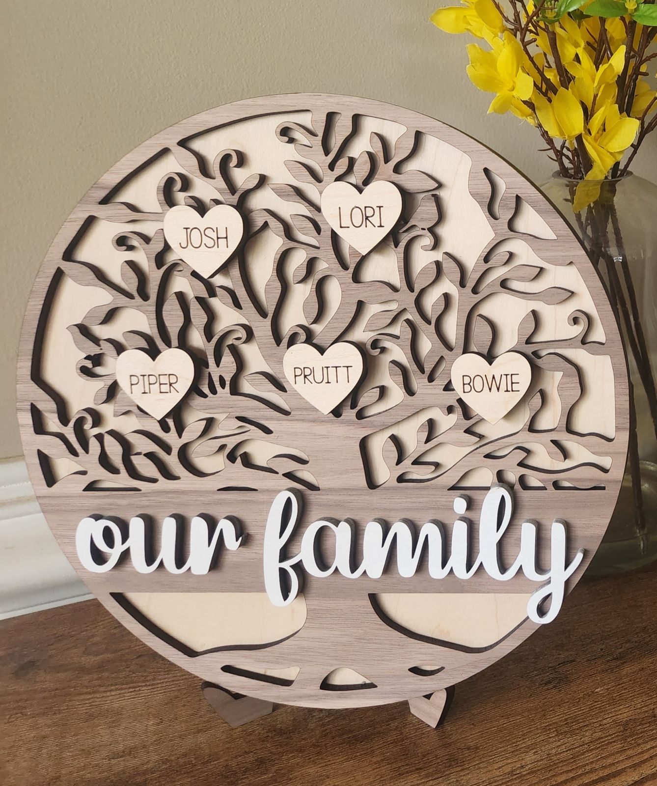 Our Family Tree Sign