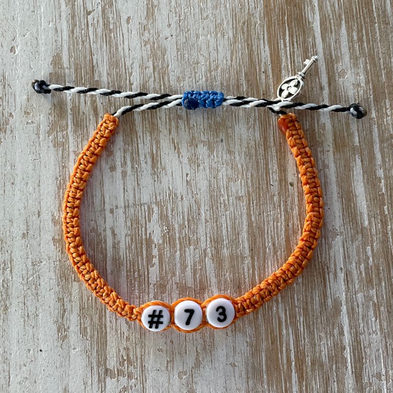 Personalized Round Letter Bracelet