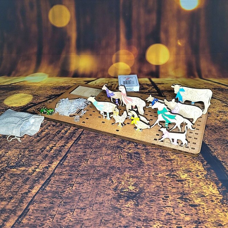 Barnyard Dinner Dash, Horse Race Game, Family Game Night, Family ...