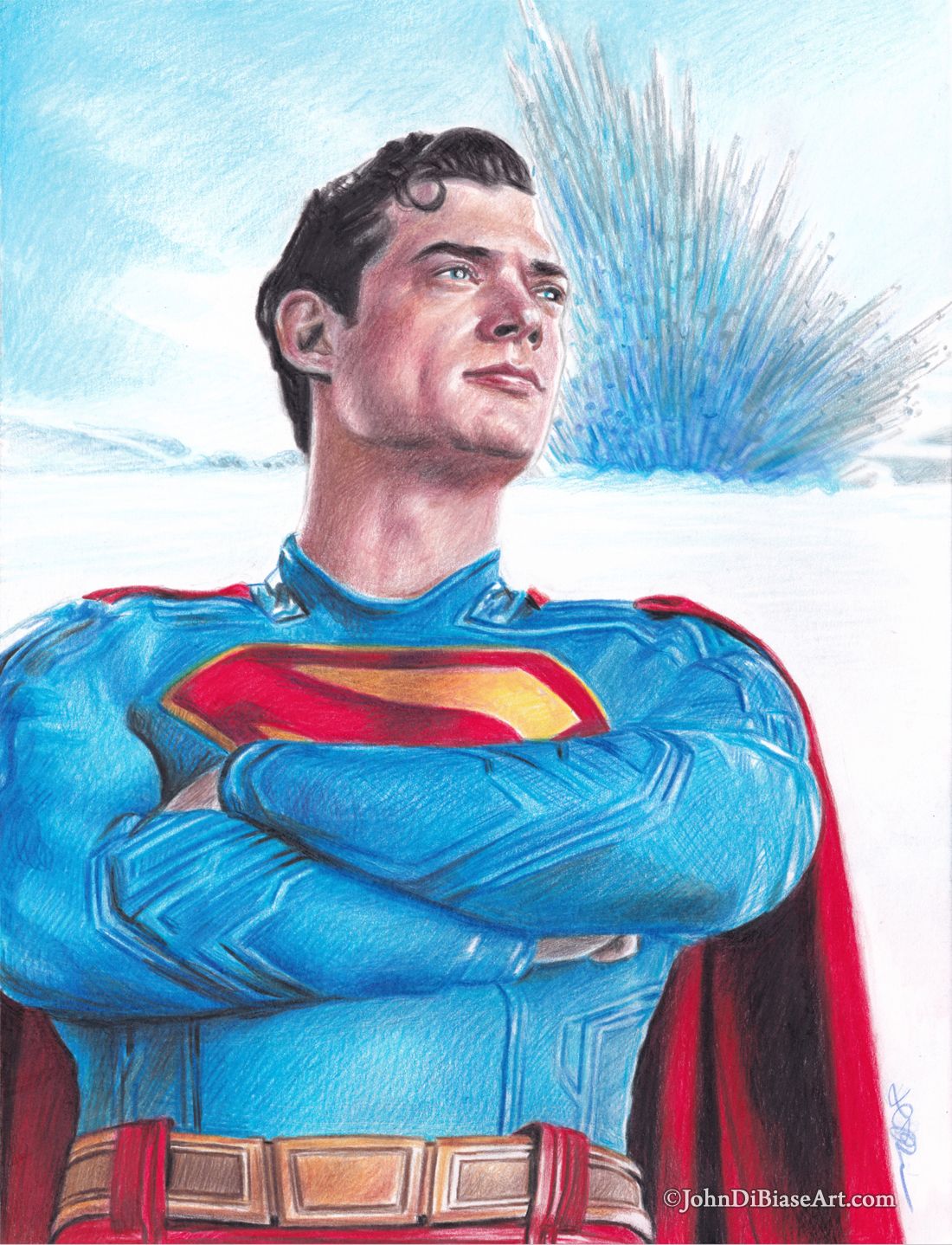 Superman 2025 (David Corenswet) Realistic Original Graphite Pencil ...
