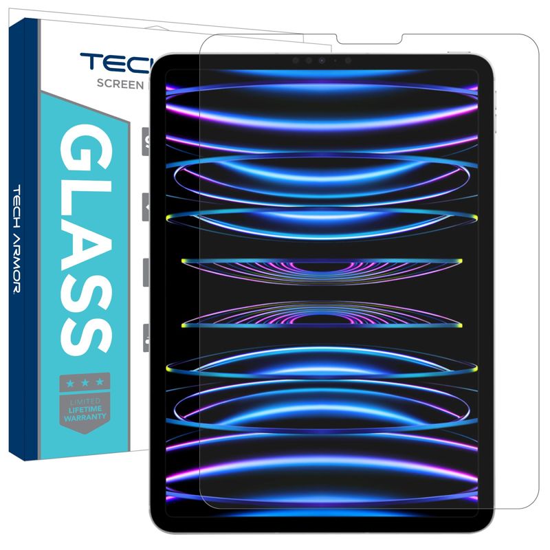 Tech Armor Ballistic Glass Screen Protector Designed for Apple iPad Pro ...
